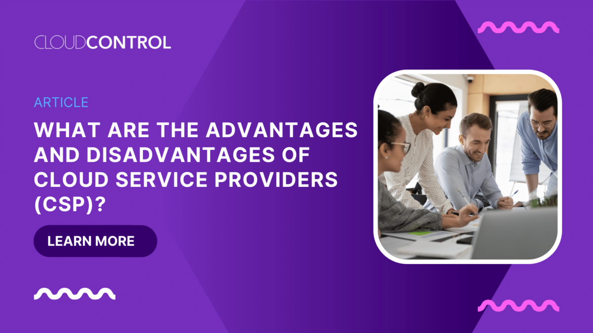 What Are The Advantages And Disadvantages Of Cloud Service Providers ...