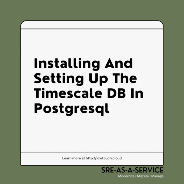 Timescaledb Time Series Data Management A Deep Dive