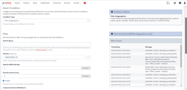 Mastering Graylog: Events & Alerts